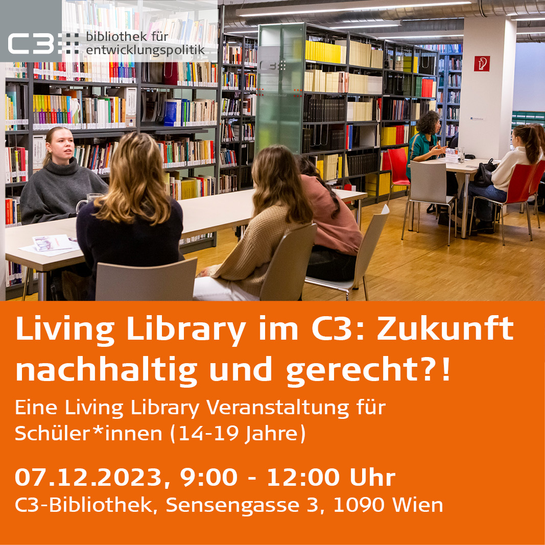 Living Library im C3: Zukunft nachhaltig und gerecht?! - C3 – Centrum ...